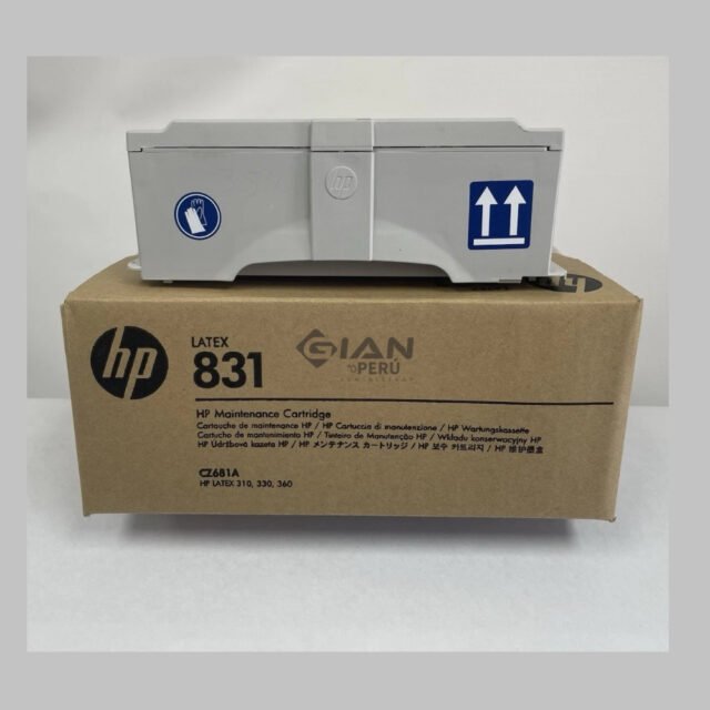 Tanque De Mantenimiento Hp Latex 831 (CZ681A) Original.